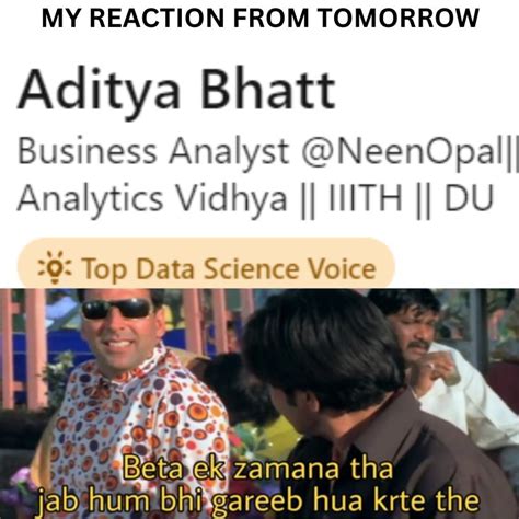 Aditya Bhatt On Linkedin Datascience Dataanalysis Ai