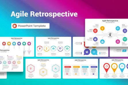 Agile Retrospective PowerPoint Template | Presentation Template 131010