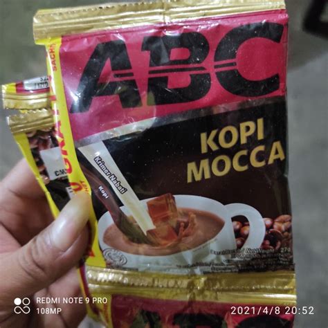 Jual Kopi Abc Mocca 27g Shopee Indonesia