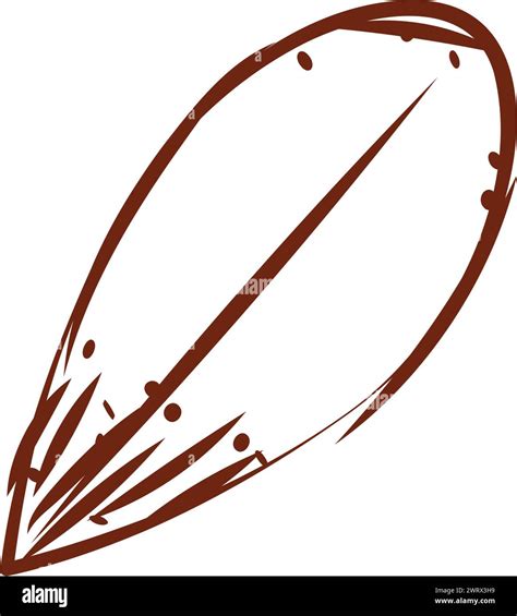 Tree Leaf Sketch Icon Vector Stock Vector Image And Art Alamy