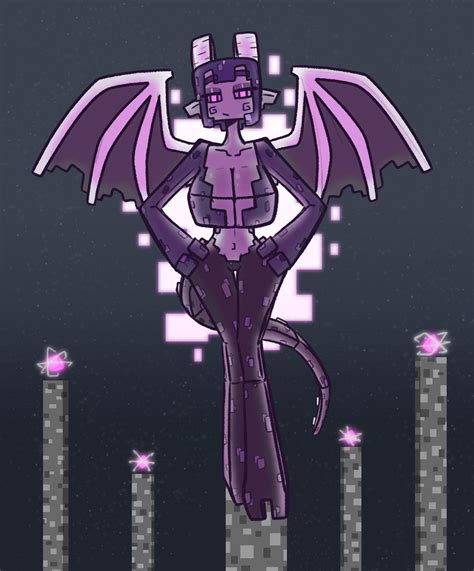 Minecraft Ender Dragon Gal By Deterex525 On Deviantart