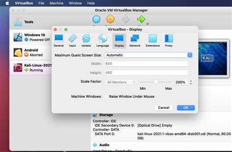 Macos Kali Linux For Virtual Box Screen Size Issue And Fonts Everything Appear To Be Very