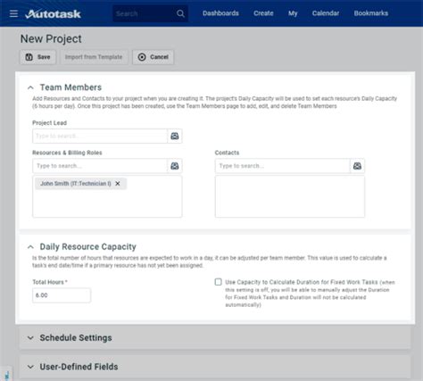 How To Create Projects In Autotask Proxuma