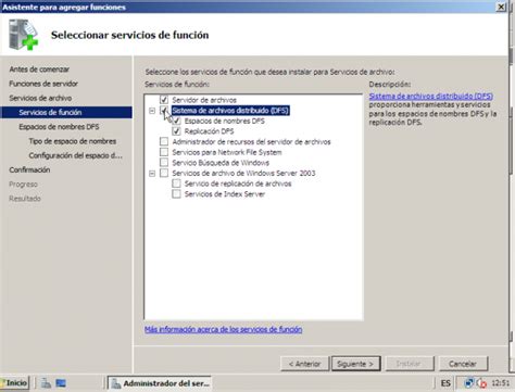 Cómo Configurar El Espacio De Nombres Y La Replicación De Archivos Dfs