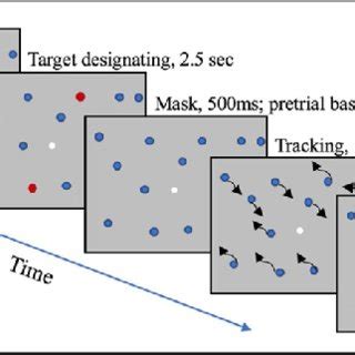 The Multiple Object Tracking Task At The End Of The Tracking Period Download Scientific