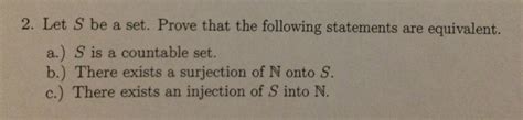 solved 2 let s be a set prove that the following