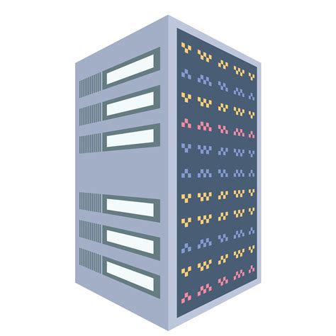 Data Center Icon Cloud Storage Cloud Computing Computer Server Server Room Database System
