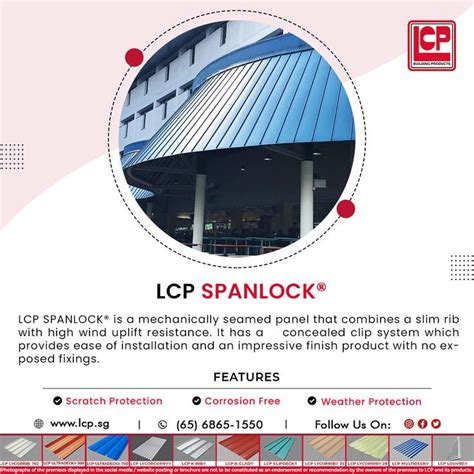 Lcp Spanlock Standing Seam Roof And Wall System