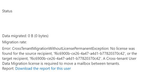 Cross Tenant Migration No License Issue Microsoft Qanda