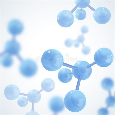 Abstract Molecular Structure Network Connection Stock Vector Illustration Of Lines Light