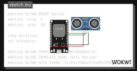 Anti Maling Wokwi Esp32 Stm32 Arduino Simulator