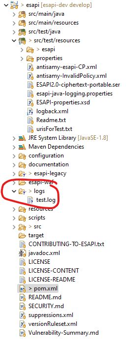 Esapi Not Working With Eclipse · Issue 715 · Esapiesapi Java Legacy