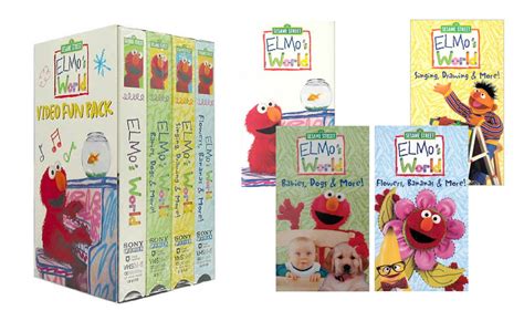 Elmos World Video Fun Pack 2002 4 Pack By 650lisbon On Deviantart
