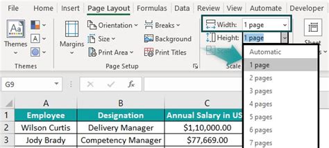 page setup in excel where is it shortcut how to page setup
