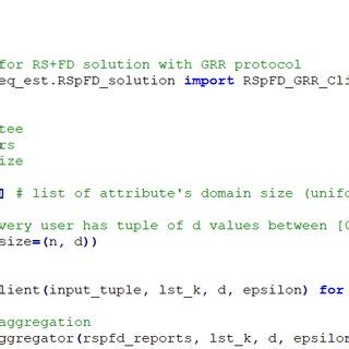 Code Snippet For Performing Single Longitudinal Frequency Estimation Download Scientific