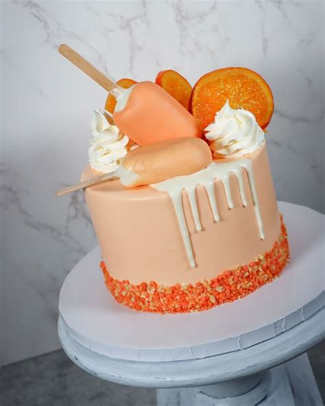 7 Easy Orange Cake Decoration Ideas How To Ice A Cake