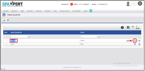 How To Modify Headquarter In Sfaxpert Software