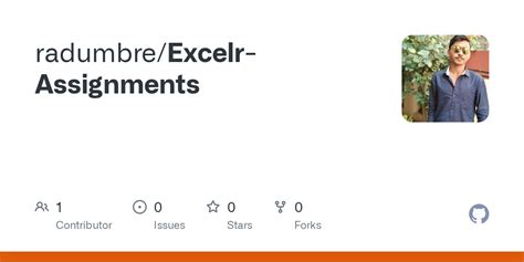 Github Radumbreexcelr Assignments