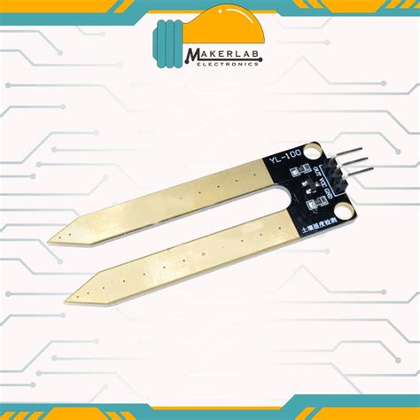 Soil Moisture Sensor Module For Arduino Raspberry Pi Shopee Philippines