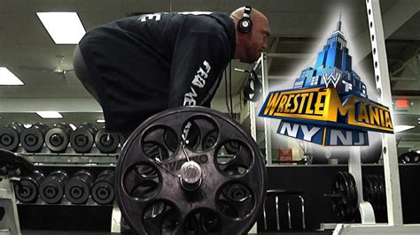 Ryback Gets A Serious Workout In Before Wrestlemania 29 Wwe