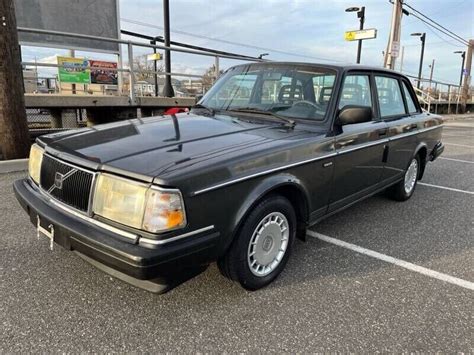 1993 Volvo 240 Sedan Black For Sale