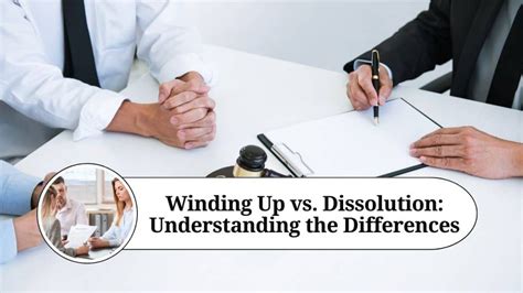 Winding Up Vs Dissolution Key Differences Explained