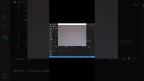 Opencv Webcam On VS Code OpenCv Python Tutorial OPENCV With Python Knowledge Kida