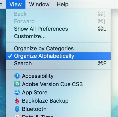 re organize your preference panes on a mac noteboom tutorials
