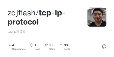 Github Zqjflash Tcp Ip Protocol Tcp Ip