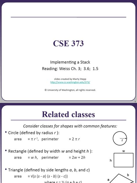 07 Stack Implementation Pdf Class Computer Programming Method