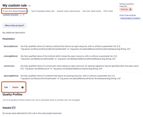 rules sonarqube community build documentation