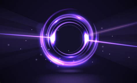 Purple Glowing Portal Vector Graphics Of Interdimensional Movement Purple Glowing Portal Vector Graphics Of Interdimensional Movement