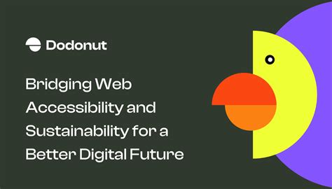 bridging web accessibility and sustainability dodonut