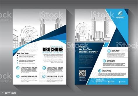 브로셔 디자인 현대적인 레이아웃 연례 보고서 포스터 화려한 삼각형a4의 전단지 기술 과학 밝은 배경의 시장을 위한 기하학적 모양 0명에 대한 스톡 벡터 아트 및 기타 이미지