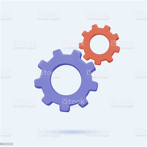 3d 기어 아이콘 벡터 금속 기어 및 톱니 바퀴 벡터 기어 아이콘 플랫 디자인 메커니즘 휠 로고 코그휠 컨셉 기어 기계 부분에 대한 스톡 벡터 아트 및 기타 이미지 Istock