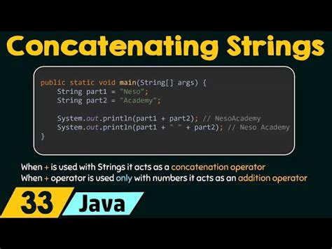 Concatenating Strings In Java Empower Youth
