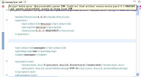 Pom Xml出现问题 Csdn社区
