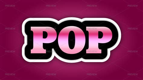 holographic text effect graphics motion array