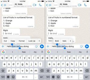 How To Format Text In WhatsApp
