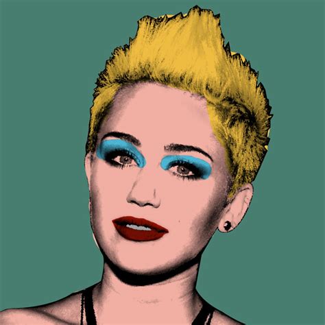 Pop Art Miley Cyrus
