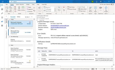 Fix Recipient Address Rejected Access Denied 550 541 Error