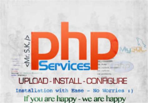 Upload Install And Configure Any Php Script On Your Server By