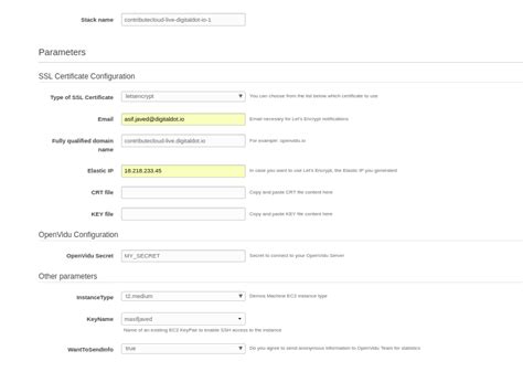 Openvidu Issue With Adding Custom Domain · Issue 25 · Openvidu