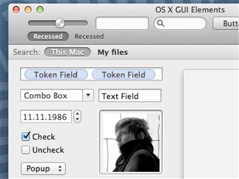 Apple Mac OS X GUI Elements Sketch Freebie Download Free Resource For Sketch Sketch App Sources