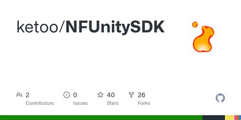 GitHub Ketoo NFUnitySDK