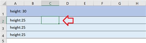 how to copy row height in excel 4 quick ways