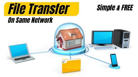 Transfer Files Between Devices Over Same Network FREE PC Mobile Networking Transfer Devices