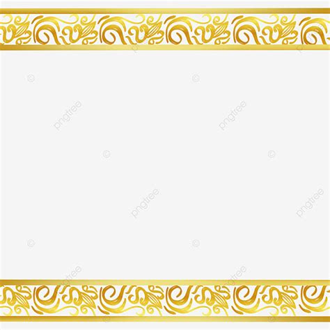 럭 셔 리 하고 우아 한 금색 빈 티 지 프레임 일러스트 테두리 포도 수확 골든 황금 테두리 Png 일러스트 및 Psd