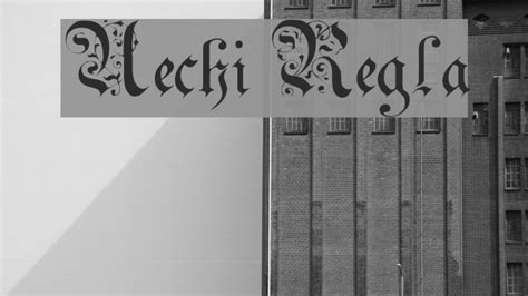 Uechi Regular Font