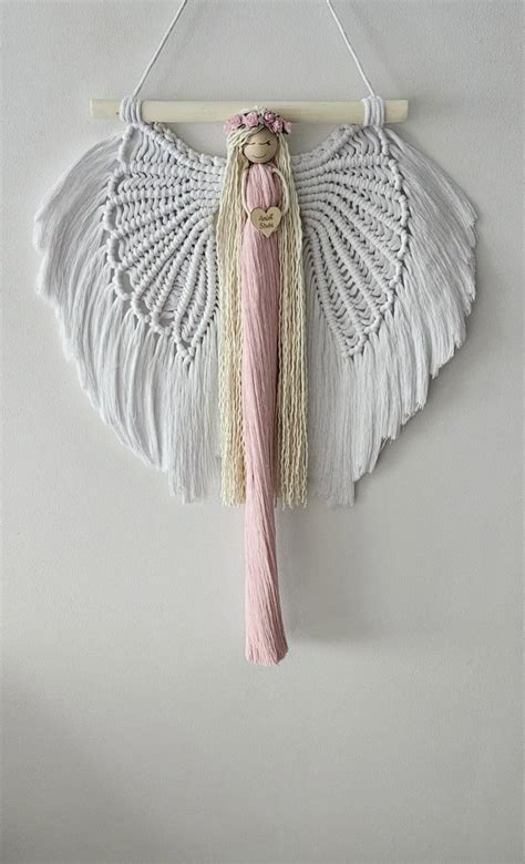 Pin By Mia Mia On Macrame Angels👼 Macrame Projects Micro Macrame